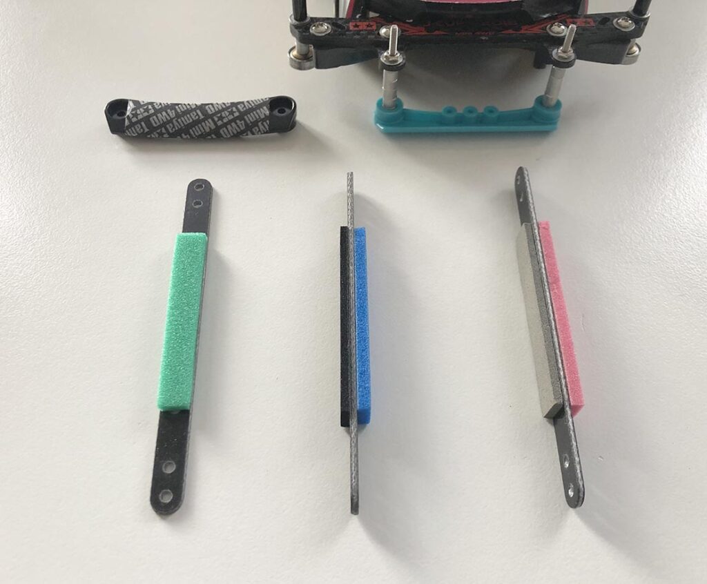 What is the difference amongst the Tamiya Mini 4WD sponge brake pads ...